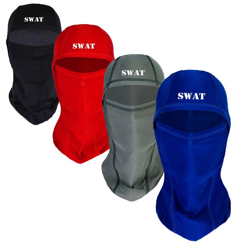 KHĂN TRÙM ĐẦU NINJA SWAT 3 IN 1 Đỏ - ViVuPhượt