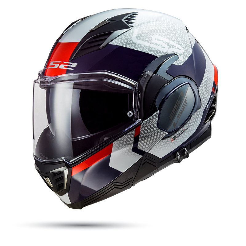 LS2 FF900 Valiant II - Citius Gloss White Blue - ViVuPhượt