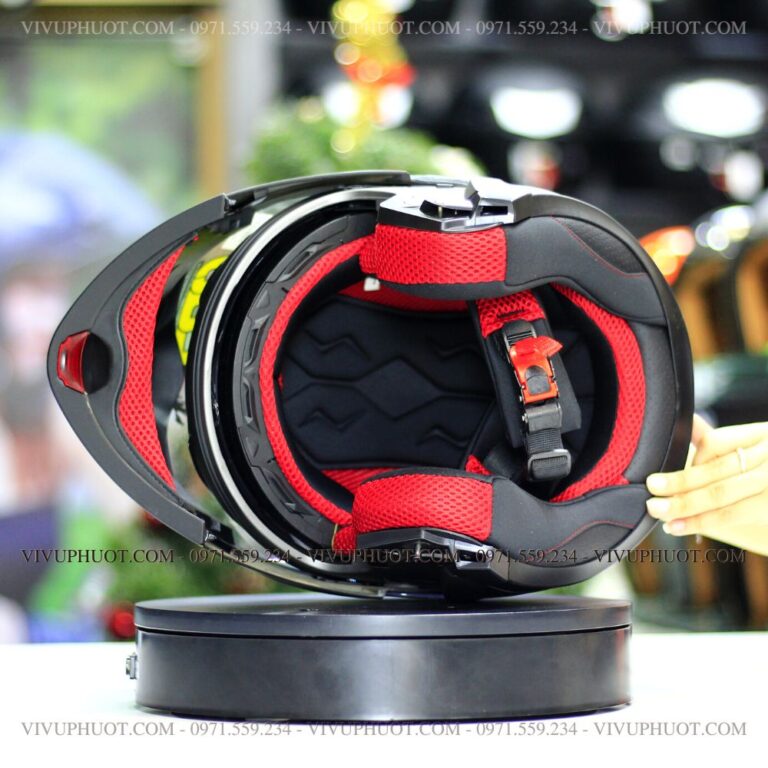 Mũ Bảo Hiểm Fullface EGO E-9 - Xám Nhám - ViVuPhượt
