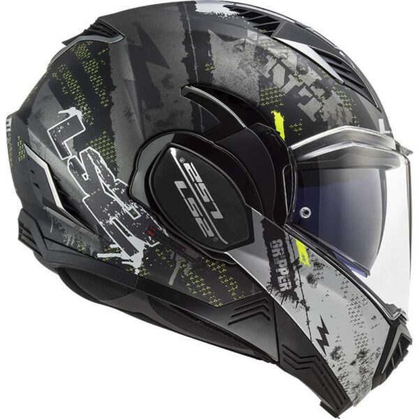 LS2 FF900 Valiant II - Gripper Matt Titanium - ViVuPhượt