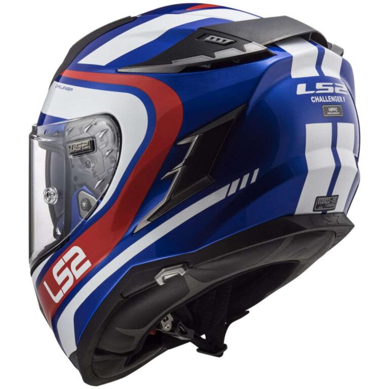 Mũ Fullface LS2 FF327 - Fusion Blue Red - ViVuPhượt